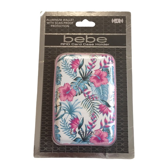 bebe | Bags | Bebe Rfid Card Case Holder Wallet | Poshmark